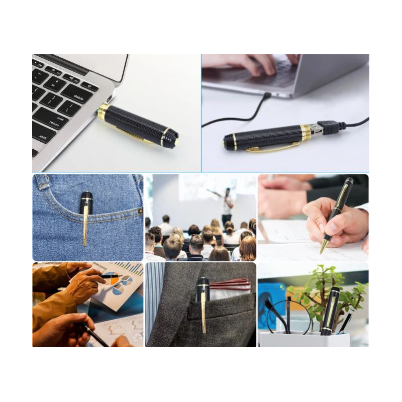 Stylo Camera HD 1080 Professionnel